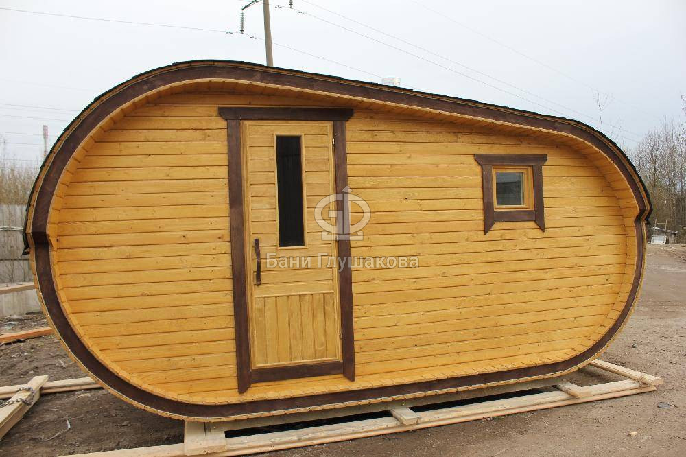 Баня «Танк» с душем под ключ от Дмитрия Глушакова